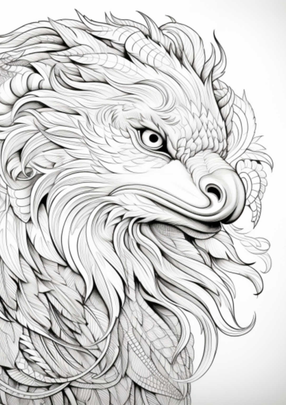 Adult Animal Coloring 8 Pages A4 – Art3lier